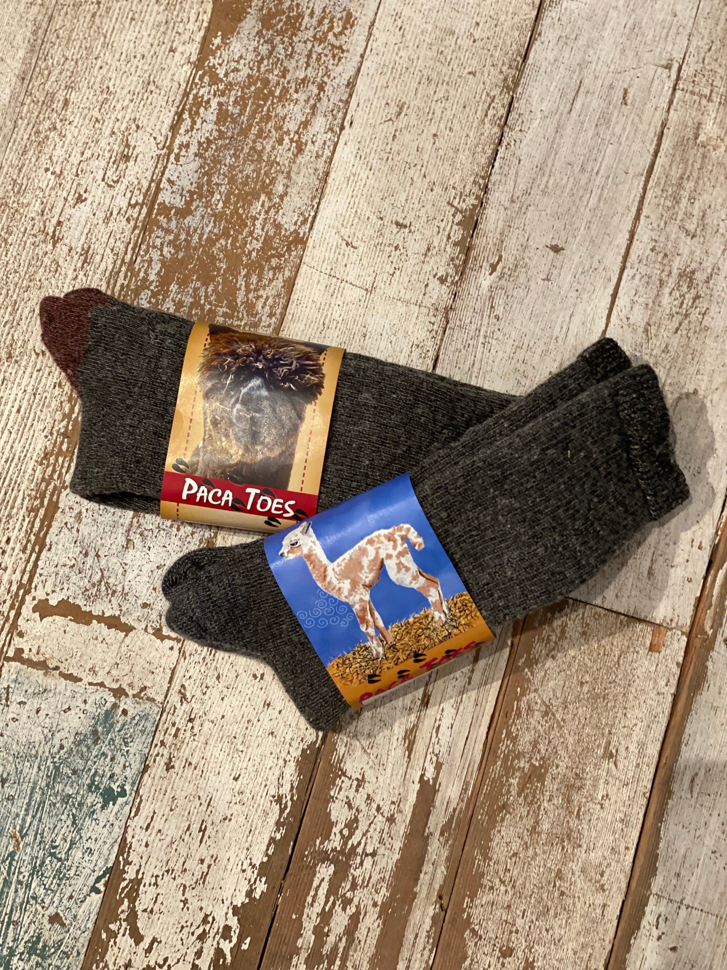 Paca Toes Alpaca Socks